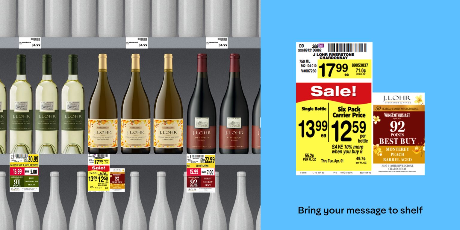 shelfAdz™ In-Store Media Case Study: J.Lohr Wine National Campaign ...